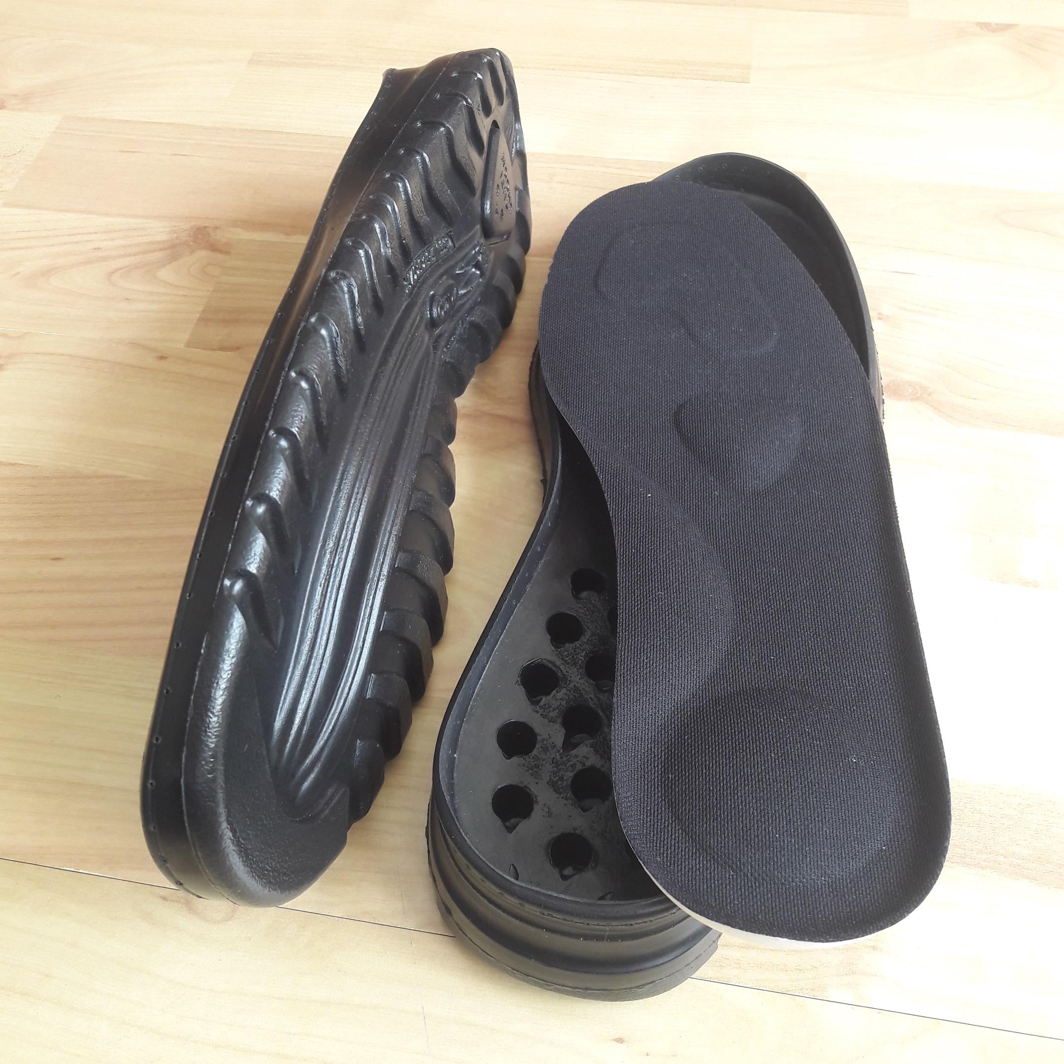 Rubber Shoe Soles With Free Orthopedic Insoles: DIY Shoe Making, EU 36 ...
