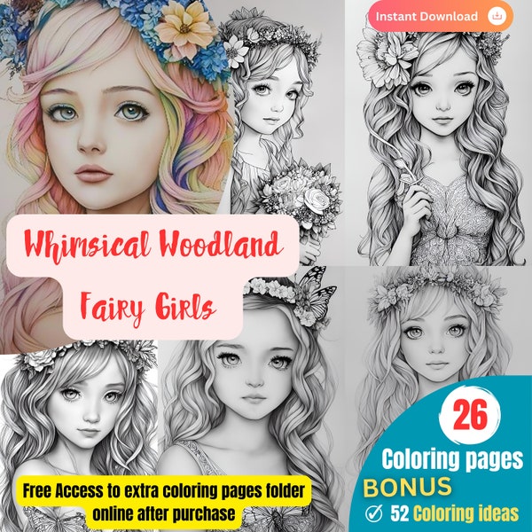 Whimsical Coloring - Etsy