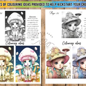 Enchanting Gnome Girls - 26 Cute & Creative Fantasy Coloring Pages for ...