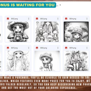 Enchanting Gnome Girls - 26 Cute & Creative Fantasy Coloring Pages for ...