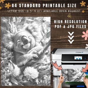 200 Joyful Floral Baby Animals Coloring Pages Mega Bundle for Adults ...