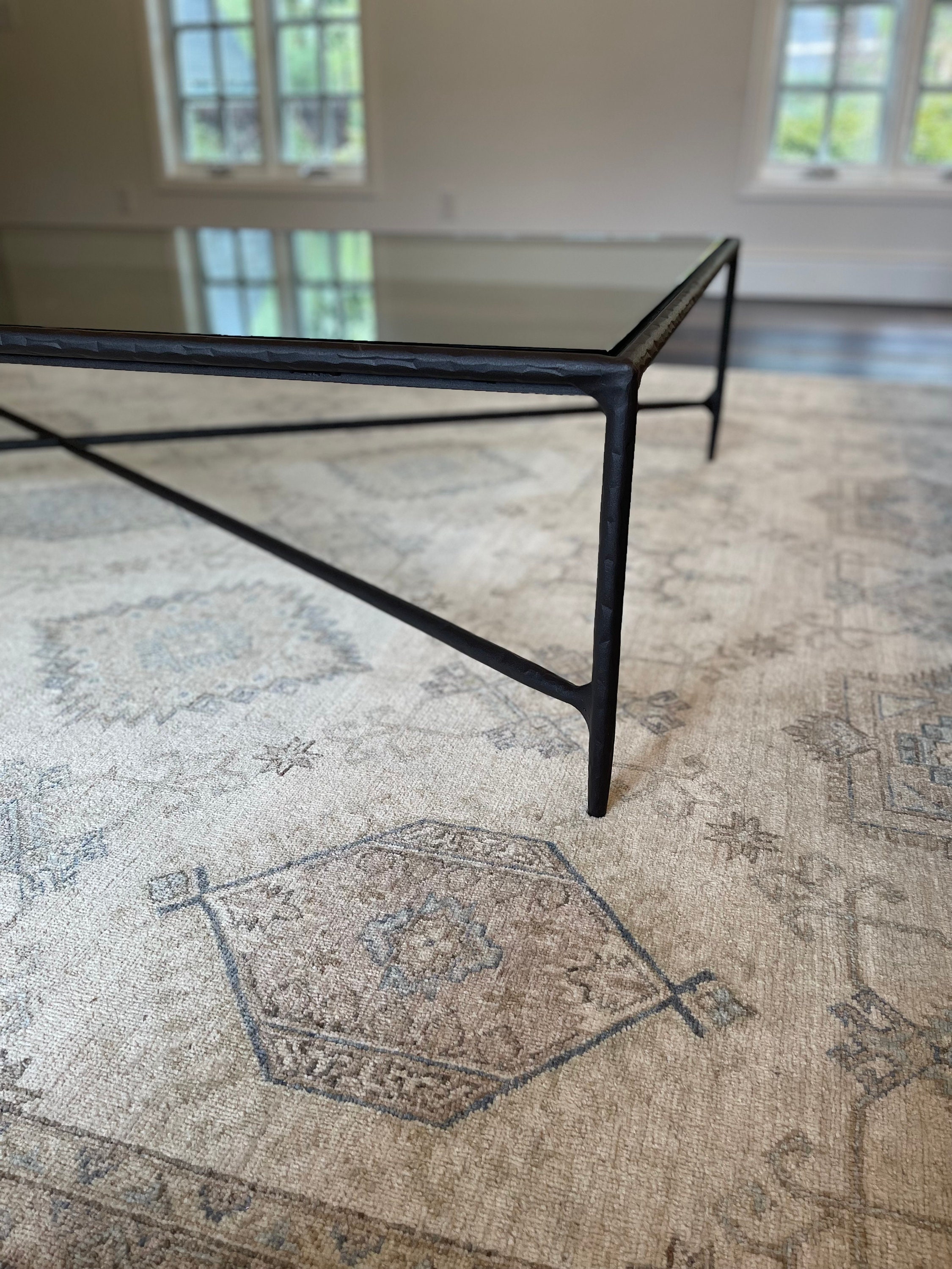 Forged Iron Coffee Table - Etsy