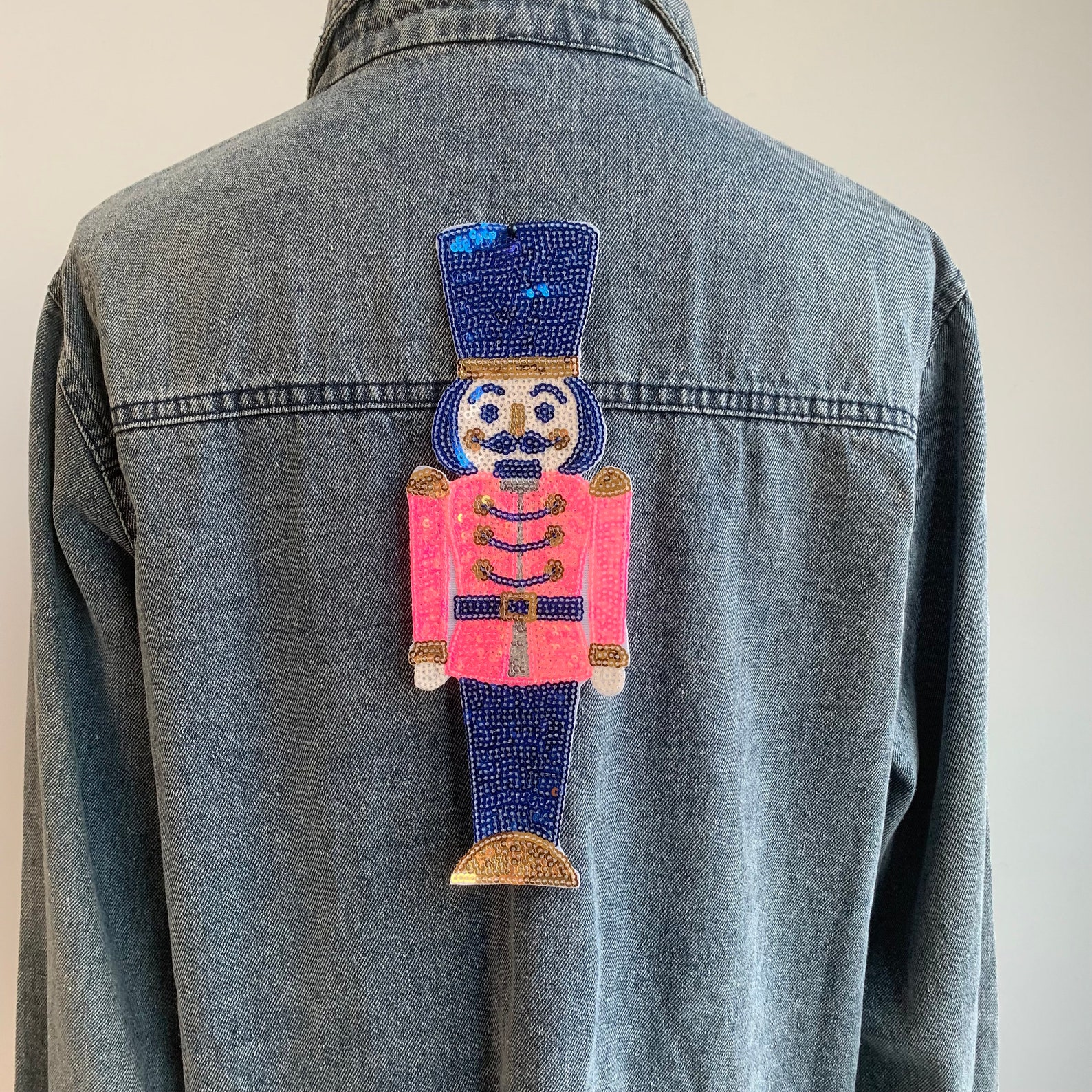 Colourful Sequins Nutcracker Sew On Patch Etsy