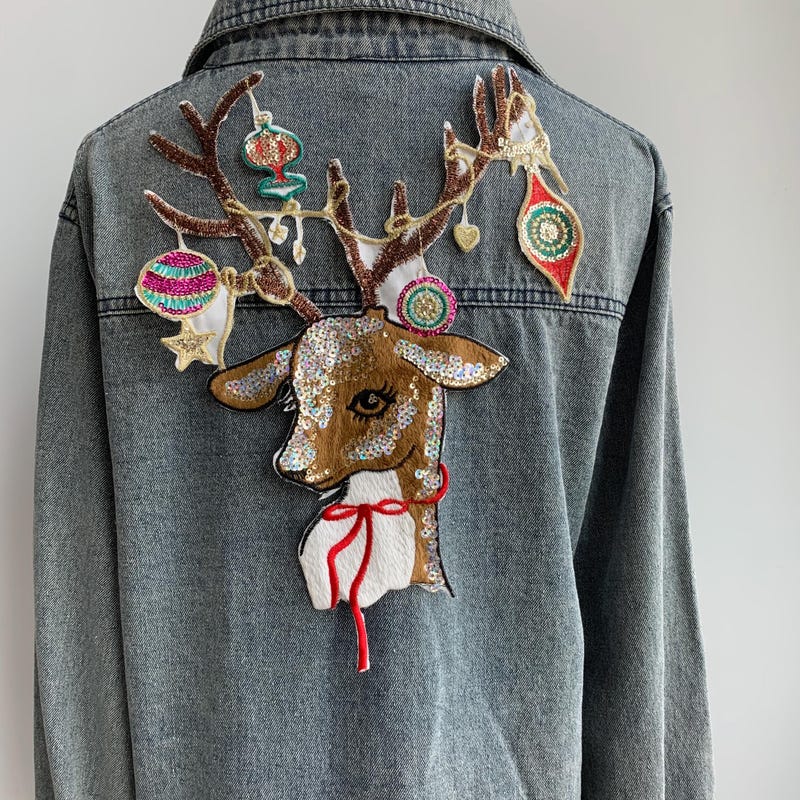 Fuzzy Patches Christmas - Etsy