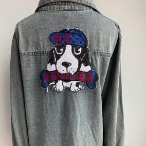 Adorable Large Sequin Dog Iron-on Patch – Sparkling Custom Designs for ...
