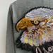 Majestic Eagle Head Patch – Strength in Silver & Gold - Etsy