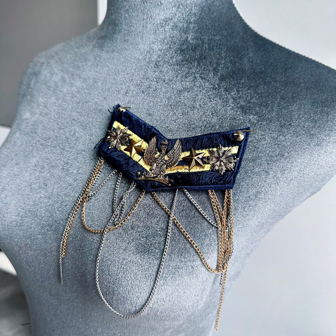 Military Army Brooch Patches Sew on Embroidered Badge for Vintage ...