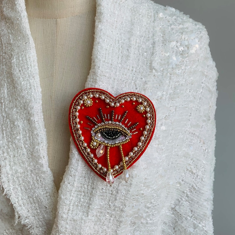 Heart Eye Patch - Etsy