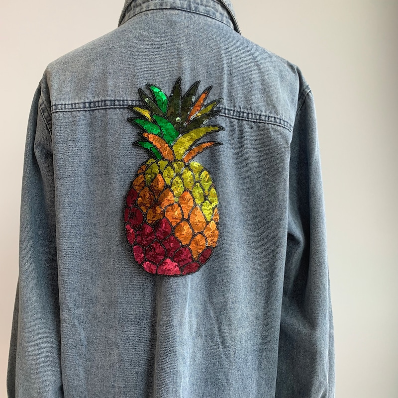 Sequin Pineapple - Etsy