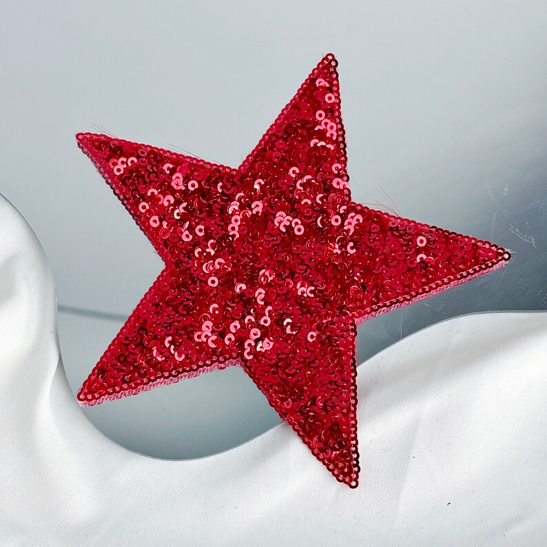 Sequined Colorful Star Iron on Patch for Reputation Outfit - Etsy Canada