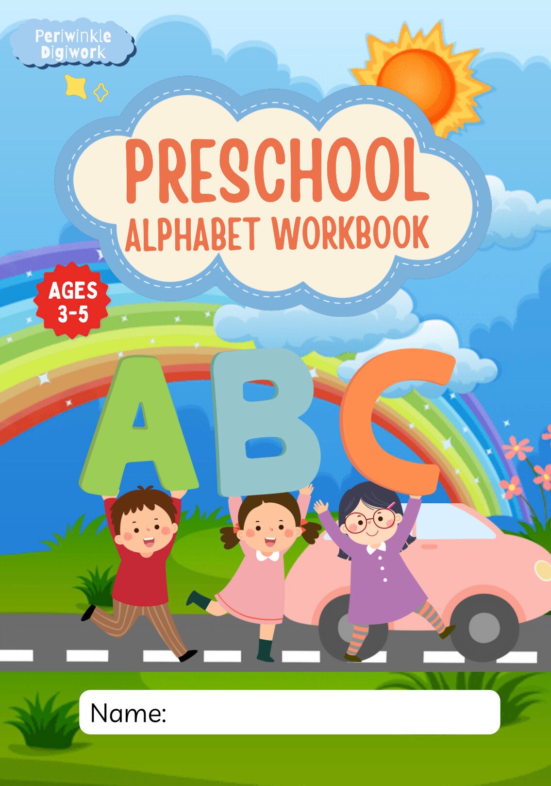 Printable Alphabet Workbook | Preschool Activity Book | Busy Book ...
