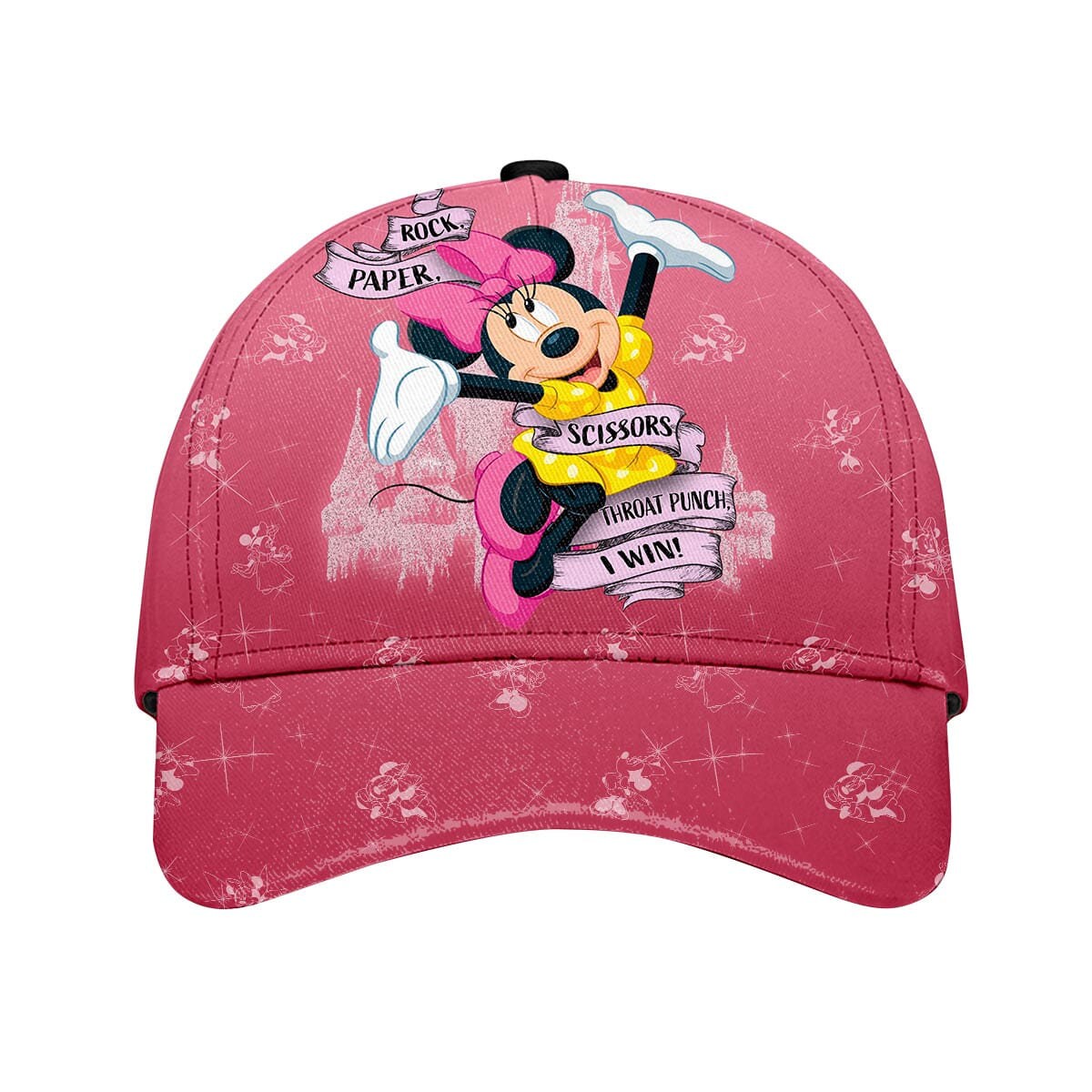 Custom Name Minnie Baseball Cap, Custom Hats And Caps sold by Alemayehu ...