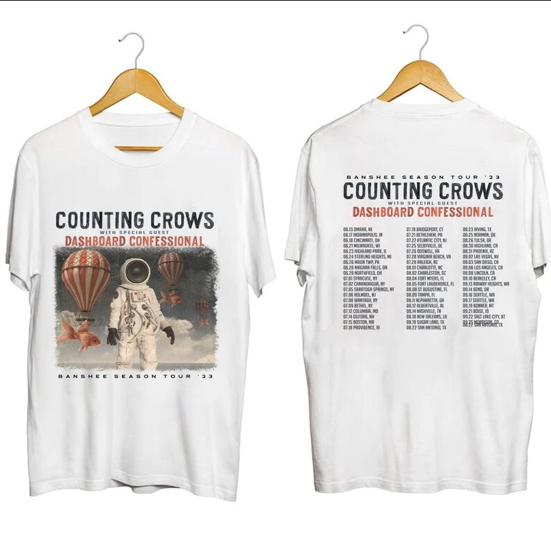 Counting Crows Banshee Season Tour 2023 Shirt, Counting Crows Band Fan ...