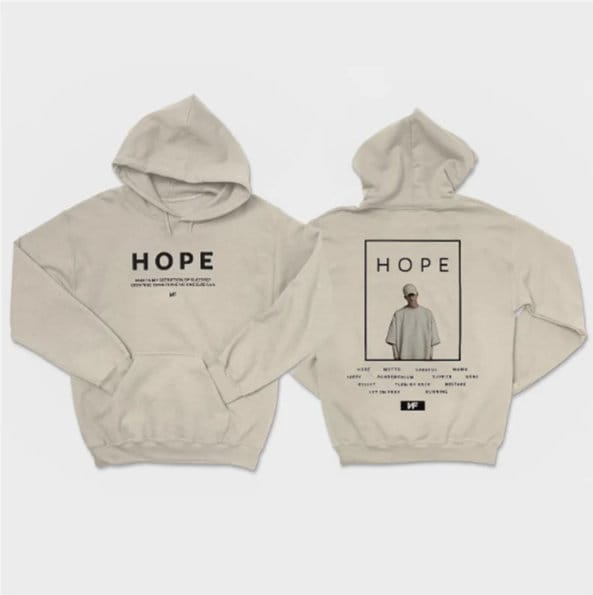 NF Hope Tracklist Hoodie, Hope Album Tour Merch Hoodie sold by ...
