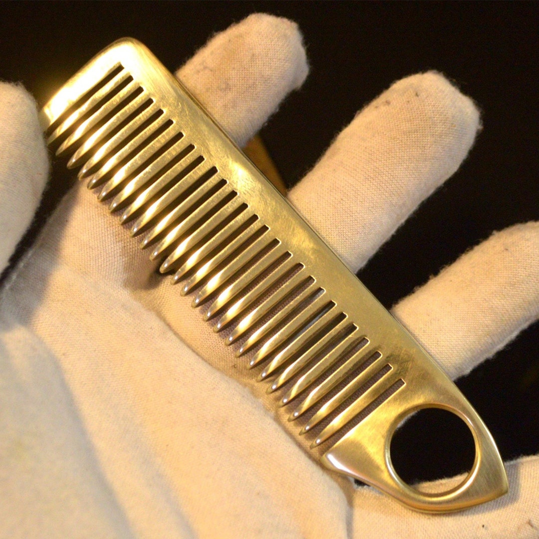Handmade Brass Hair Combbrass Brushesanti-static - Etsy UK