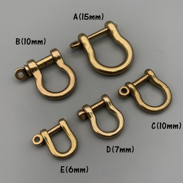 Brass Shackle - Etsy