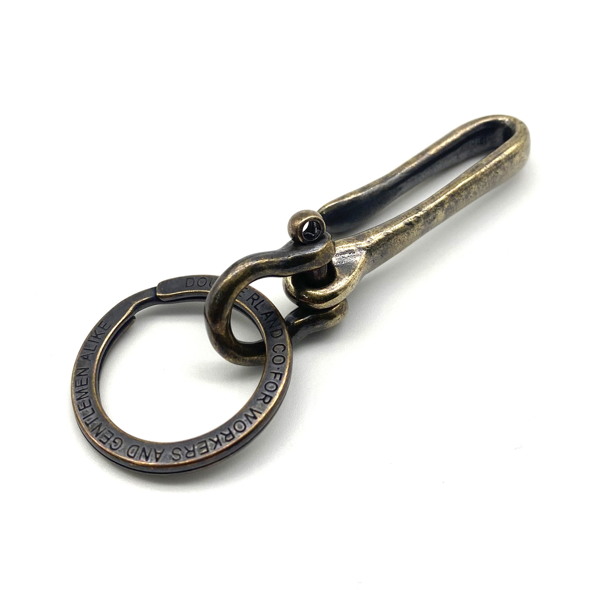 Sales Vintage Brass Key Chain Fish Hook Holder Key Manager - Etsy