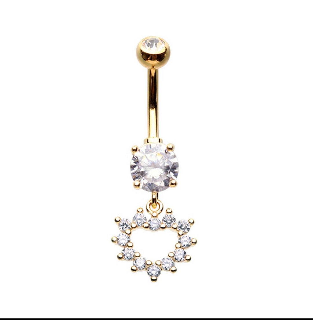 Belly Button Piercing - Etsy