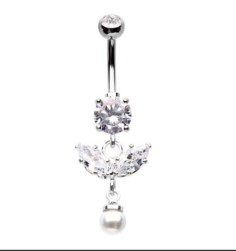 Belly Button Piercing - Etsy
