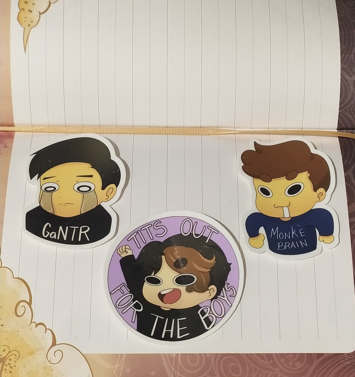 Trash Taste Sticker Pack Vinyl Fan Made Bundle - Etsy