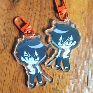 Scott Pilgrim Takes off Fanmade Acrylic Keychain 2.5in | Clear Acrylic ...