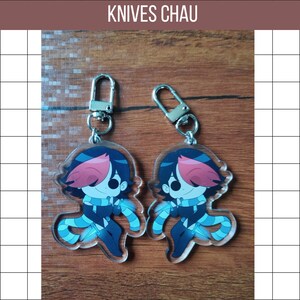 Scott Pilgrim Takes off Fanmade Acrylic Keychain 2.5in | Clear Acrylic ...