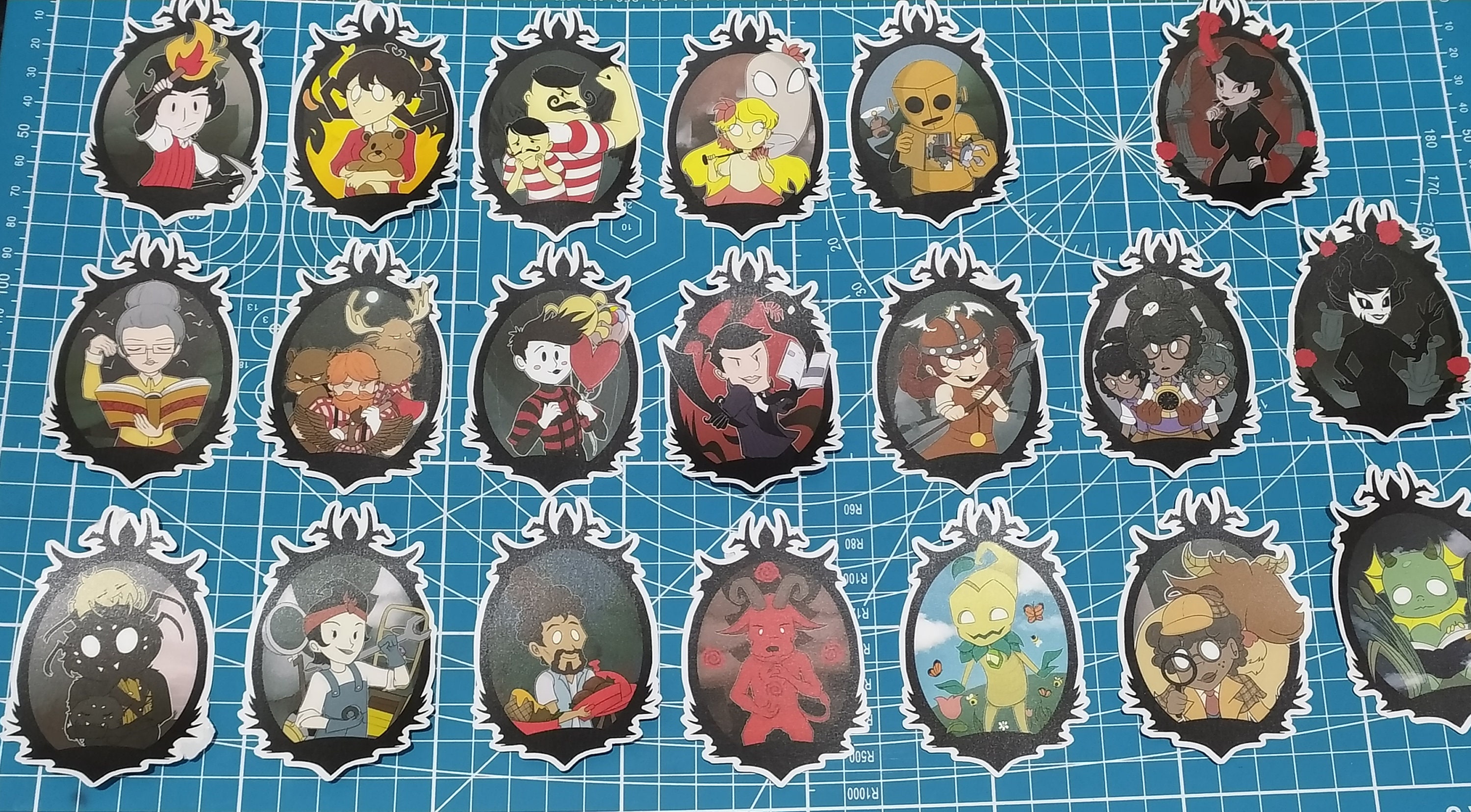 Don't Starve Together Stickers Dst Ds Dont Starve Together Indie Video ...