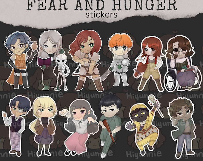 Fear and Hunger 2: Termina Stickers - Etsy