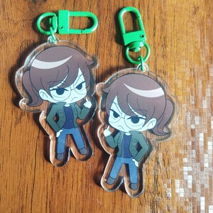 Scott Pilgrim Takes off Fanmade Acrylic Keychain 2.5in | Clear Acrylic ...