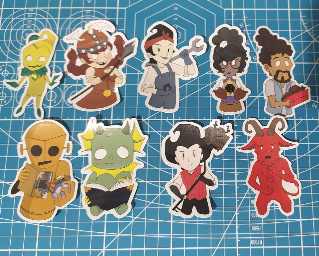 Don't Starve Vinyl Stickers Fanmade Dont Starve Dst Dont Starve ...