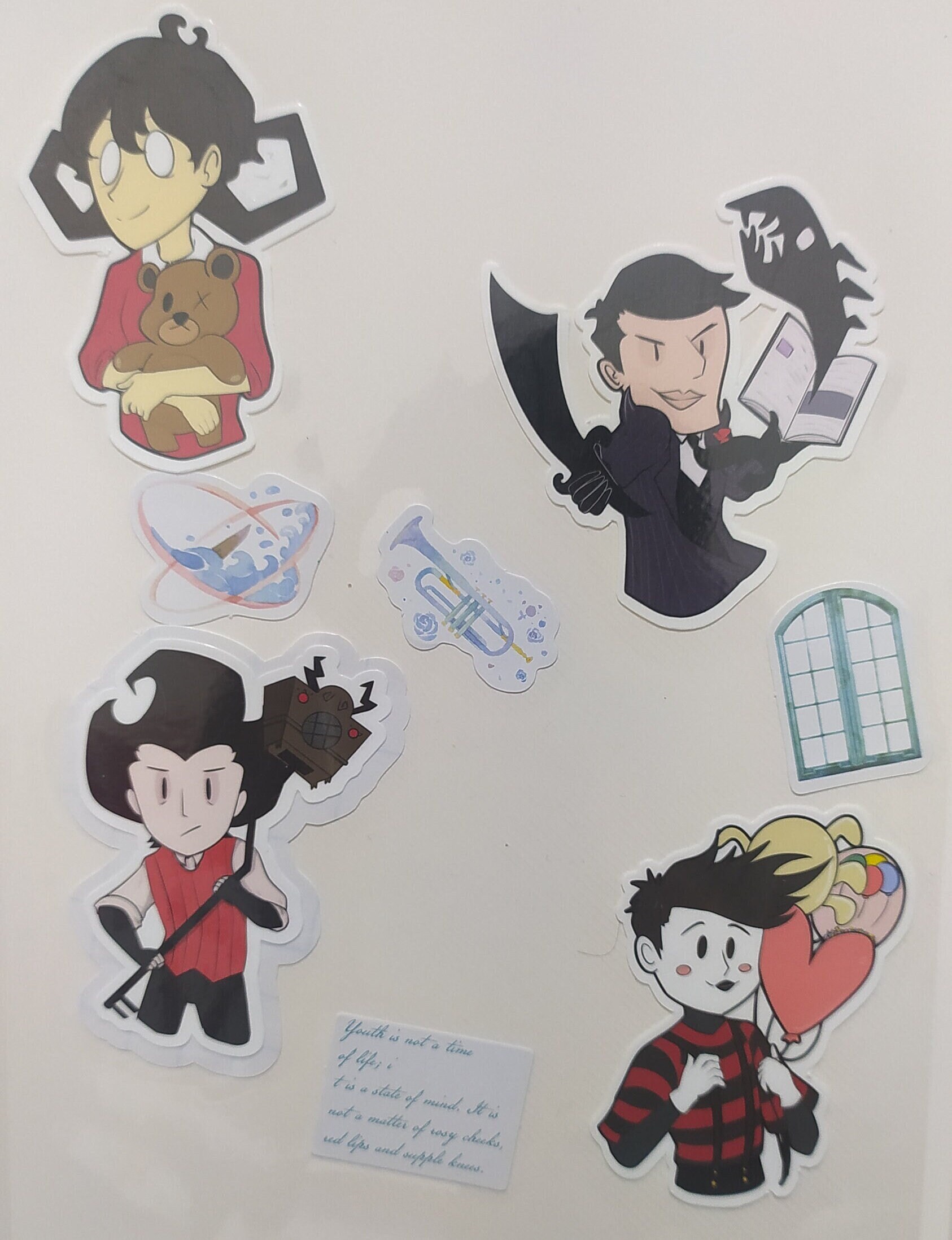 Don't Starve Vinyl Stickers Fanmade Dont Starve Dst Dont Starve ...