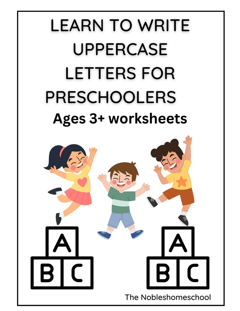 Alphabet Worksheets Preschool Handwriting Homeschool Printable ...