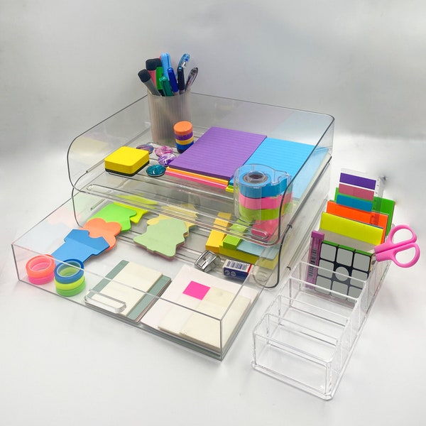 Acrylic Desk Organizer - Etsy