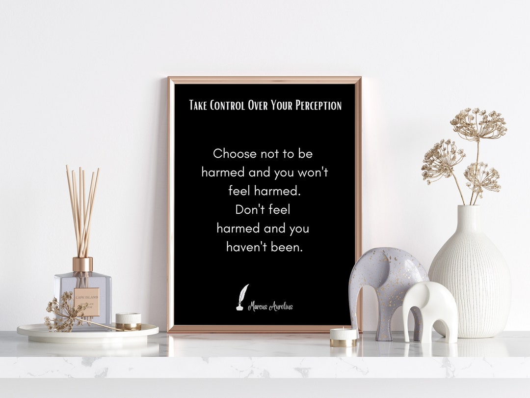 Stoic Art, Gift for Partner, Memento Mori, Stoicism Print, Wisdom Quote ...