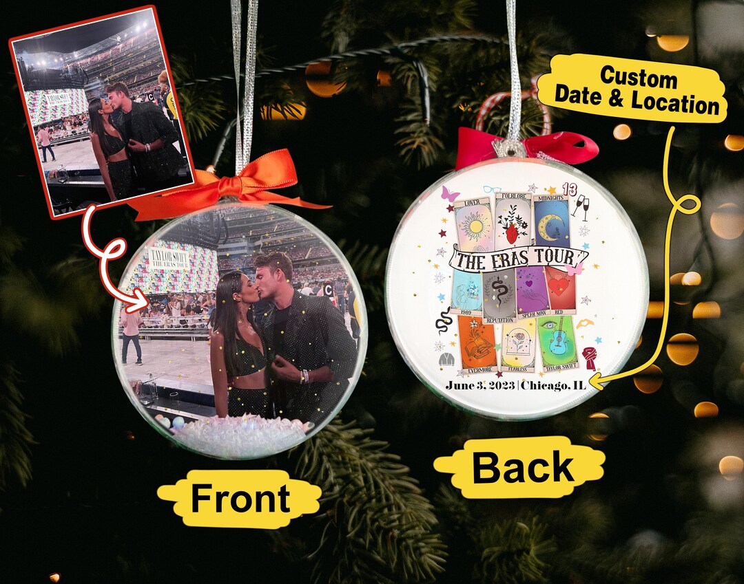 Custom Photo Ball Ornament 3D Ball Ornament Personalised - Etsy