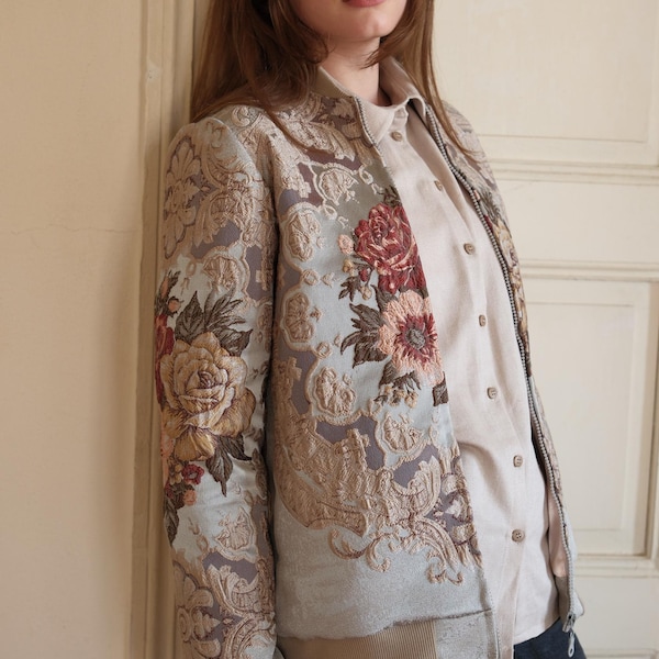 Tapestry Jacket - Etsy UK