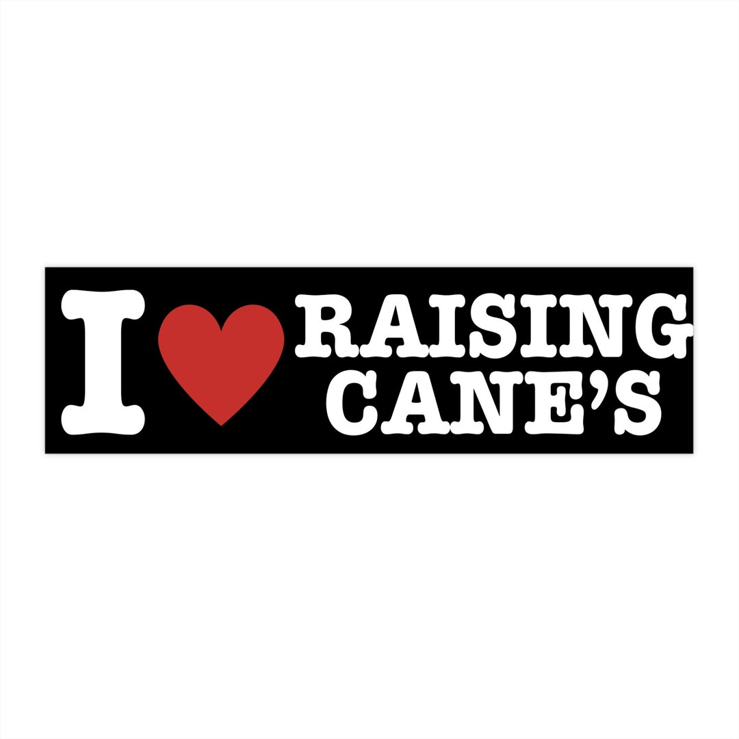 Raising Cane's Sticker Cane's Sticker Y2k Sticker I - Etsy