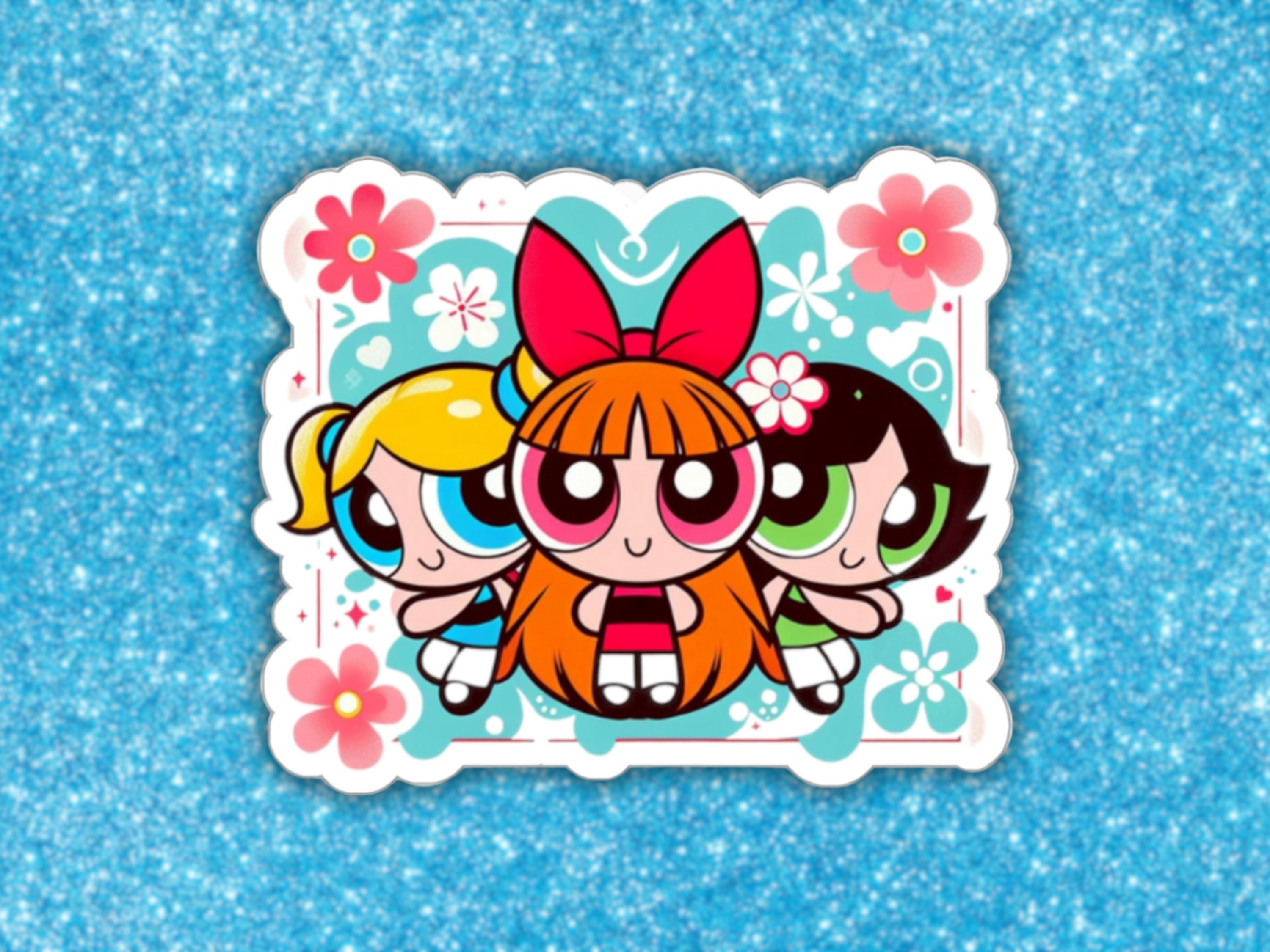 Powerpuff Girl Sticker Powerpuff Girl Decal 90s Millennial Nostalgic ...