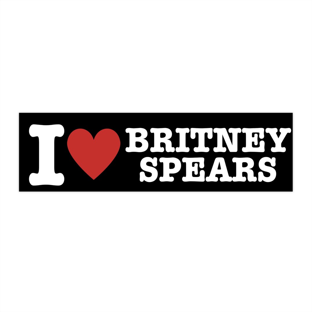 Britney Spears Sticker Britney Sticker Y2k Sticker Millennial - Etsy