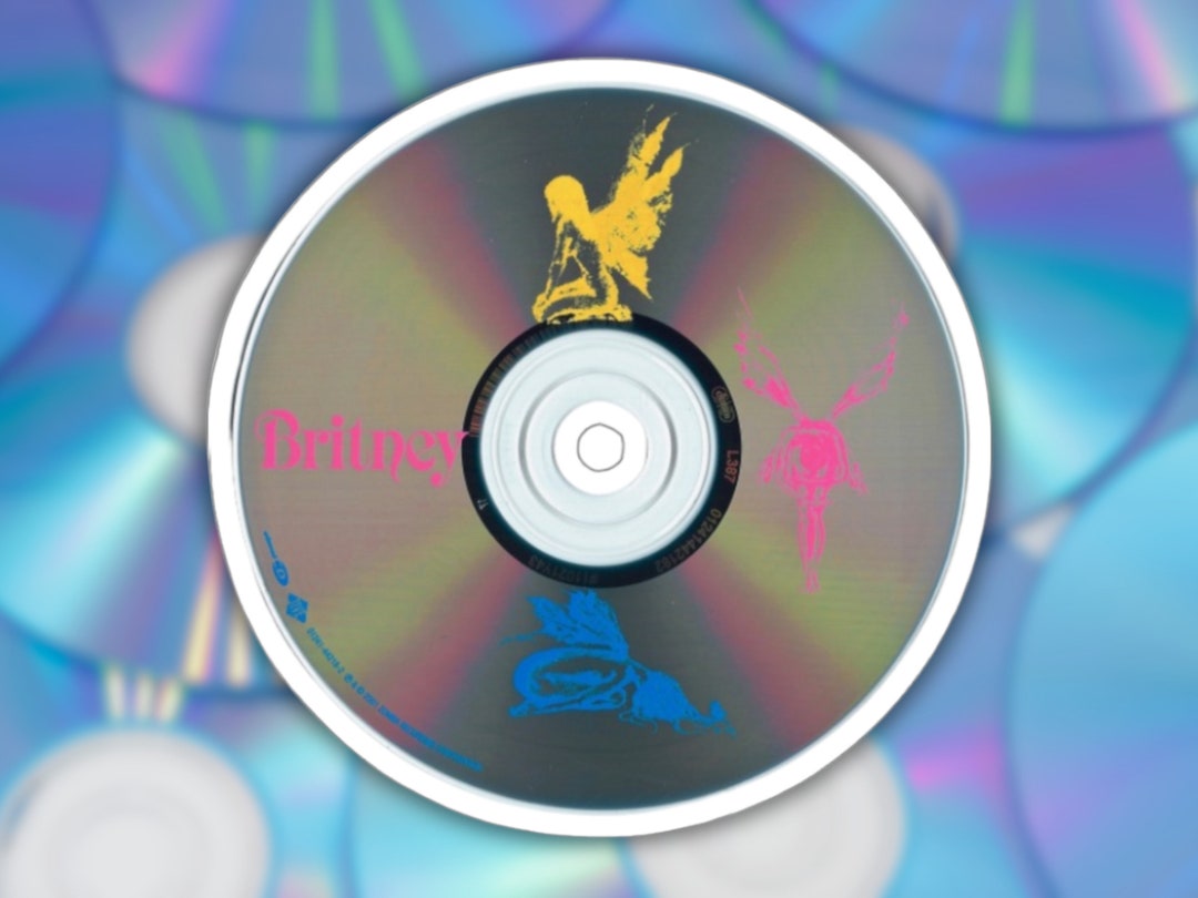 Britney Spears CD Sticker Britney Album Sticker Y2k Sticker 90s Sticker ...