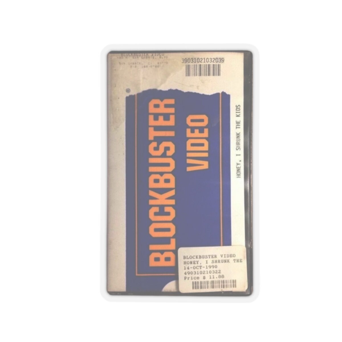 Nostalgia Sticker Blockbuster Sticker 90s Sticker Millennial - Etsy