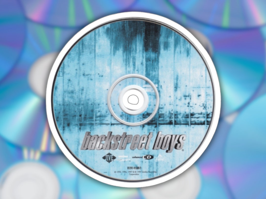 Backstreet Boys CD Sticker Y2k Sticker 90s Sticker Pop Music Sticker ...