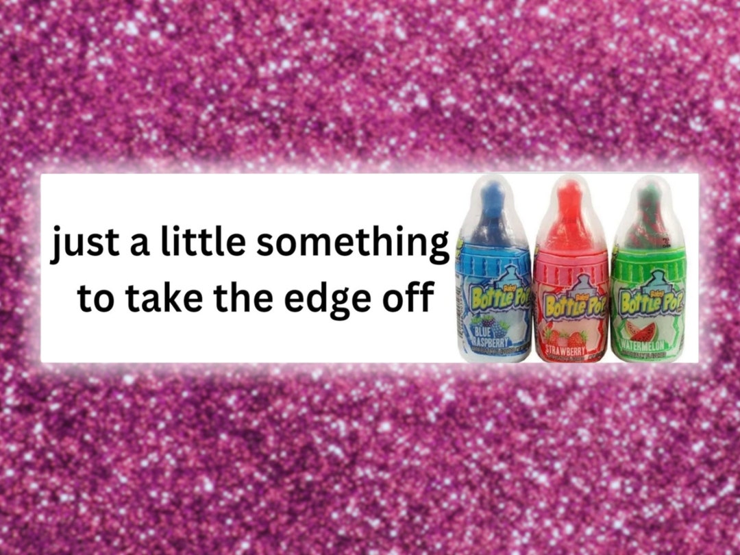 Funny Bumper Sticker Meme Sticker Baby Bottle Pop 90s Sticker Nostalgia ...