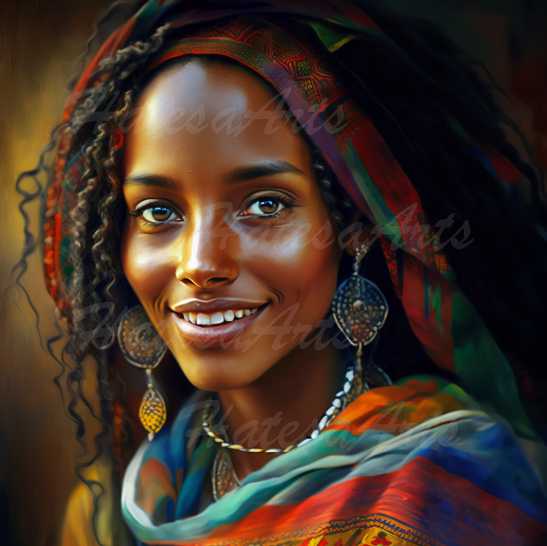 BUNDLE - Ethiopian Woman I Habesha I Instant Digital Download - PNG ...