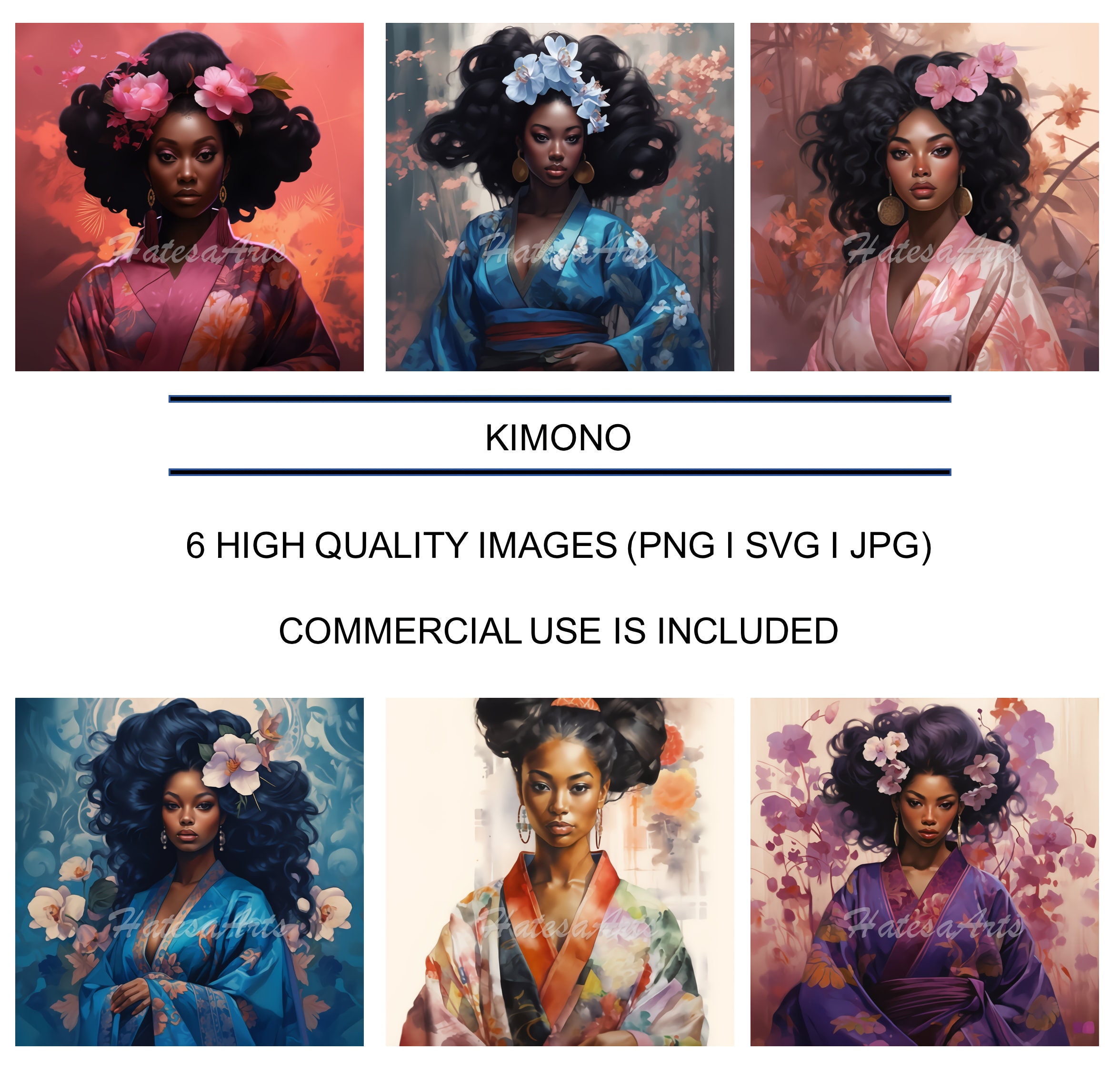 Kimono | 6 High Quality PNG, SVG & JPG | Timeless Kimono Graphics ...
