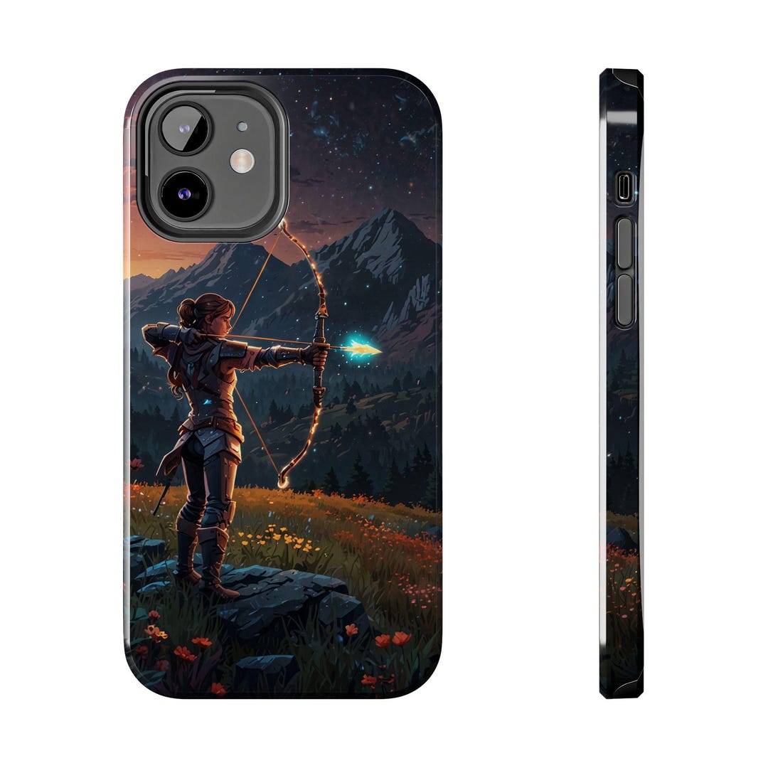 Sagittarius Star Sign Pixel Art Phone Case Durable Sagittarius Tough ...