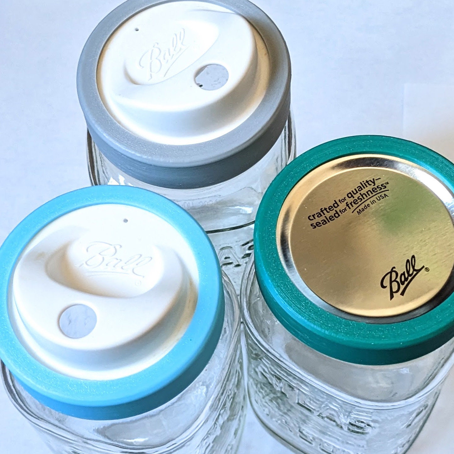 Canning Jar Bands, 4-pack, Multiple Colors - Etsy