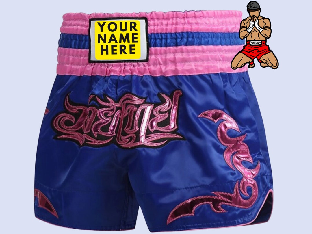 Personalised Muay Thai Boxing MMA Kickboxing Shorts - Personalised ...