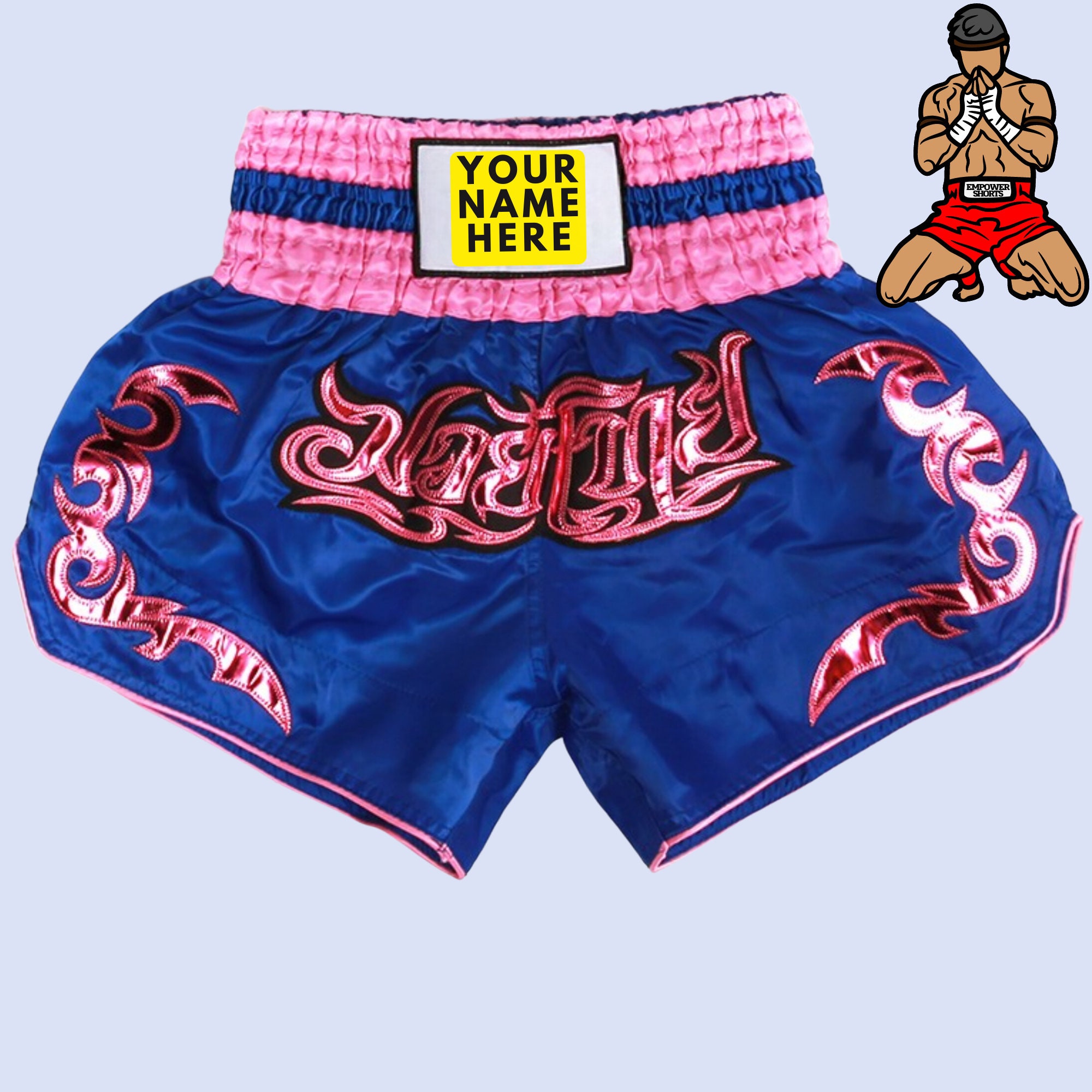 Personalised Muay Thai Boxing MMA Kickboxing Shorts - Personalised ...