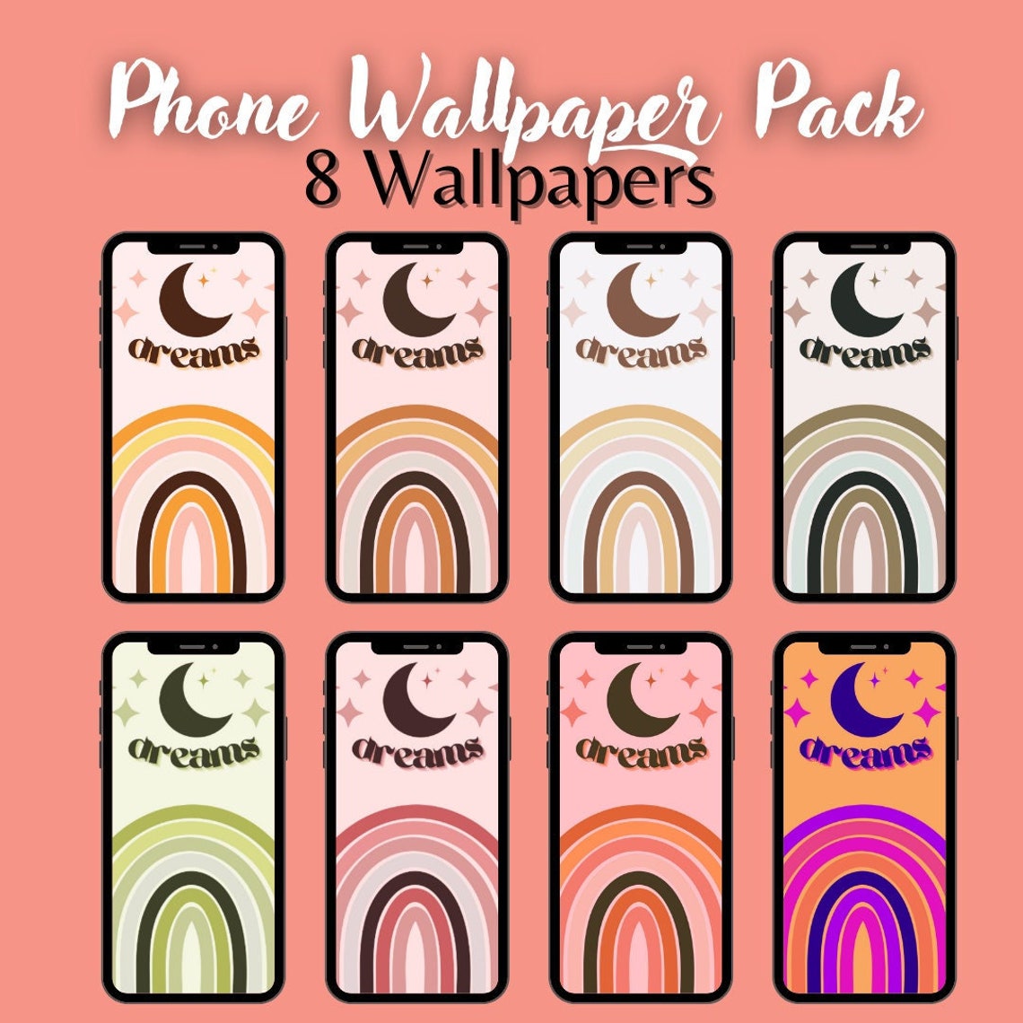 Dreams Wallpapers Aesthetic Wallpaper DIGITAL DOWNLOAD 8 - Etsy